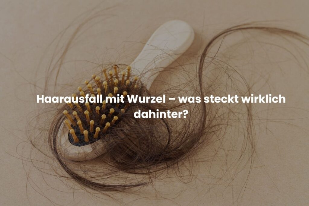 Haarausfall mit Wurzel verstehen und gezielt behandeln